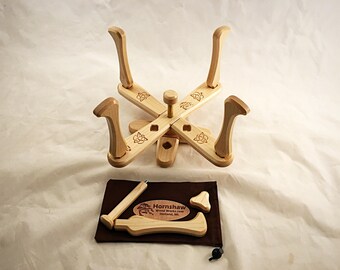 Mini Travel Skein Winder Walnut - Etsy