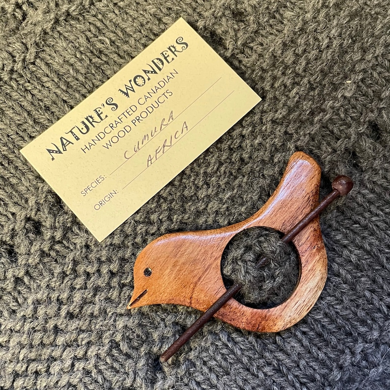 Handmade Bird Shawl Pins With Sticks - Etsy