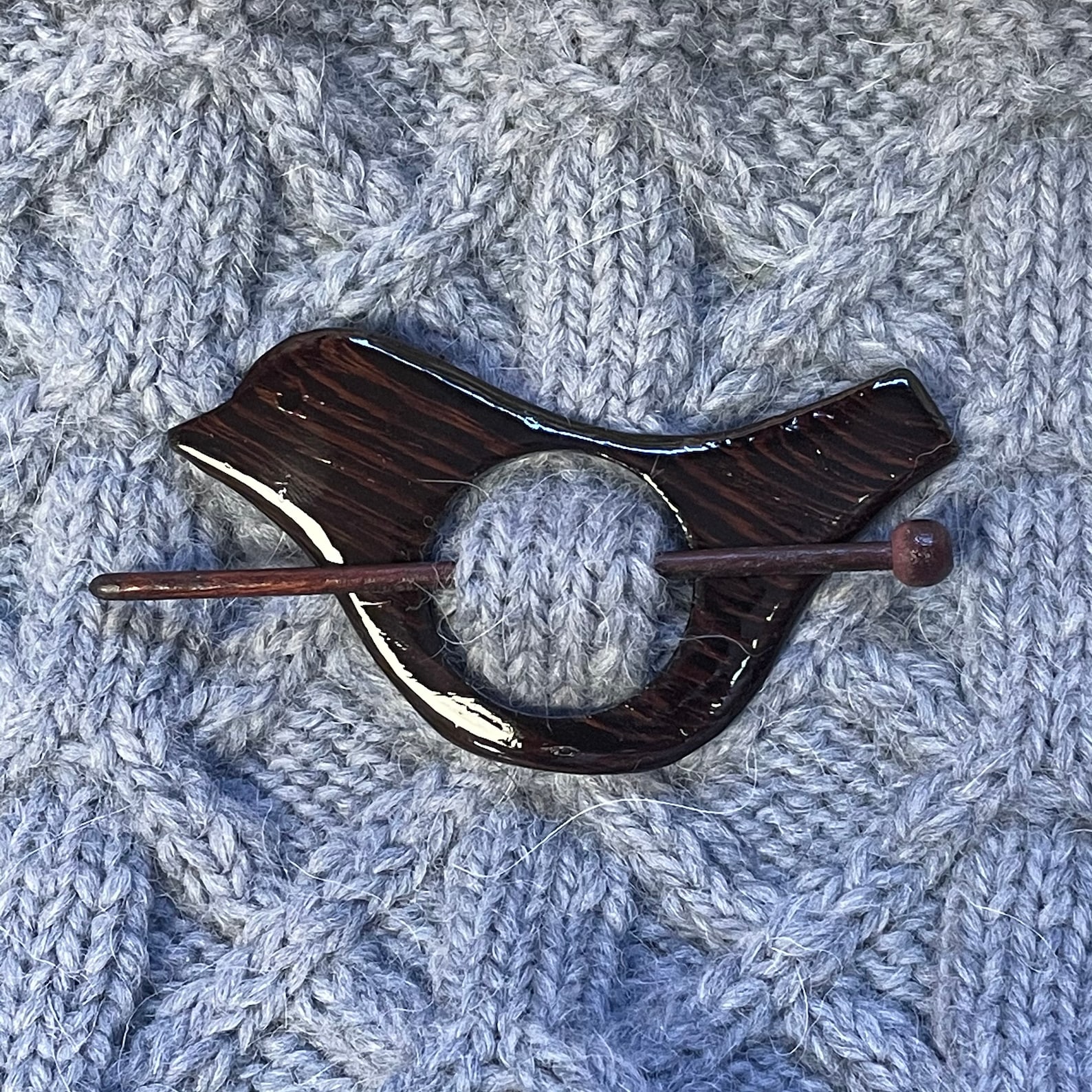 Handmade Bird Shawl Pins With Sticks - Etsy Canada