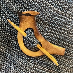 Handmade Bird Shawl Pins With Sticks - Etsy Canada