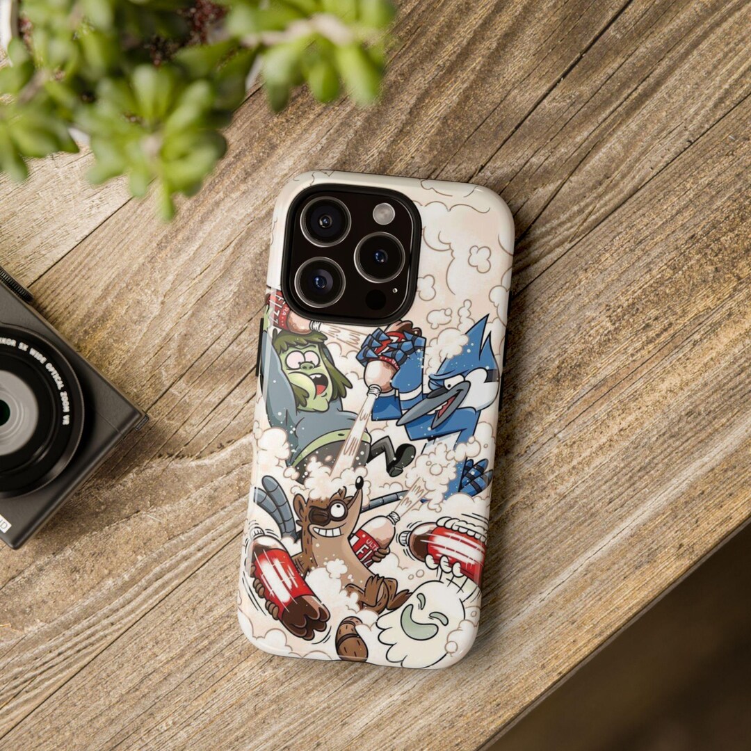 Regular Show iPhone 16, 15, 14, 13, 12, 11 Pro Max Case - Mordecai ...