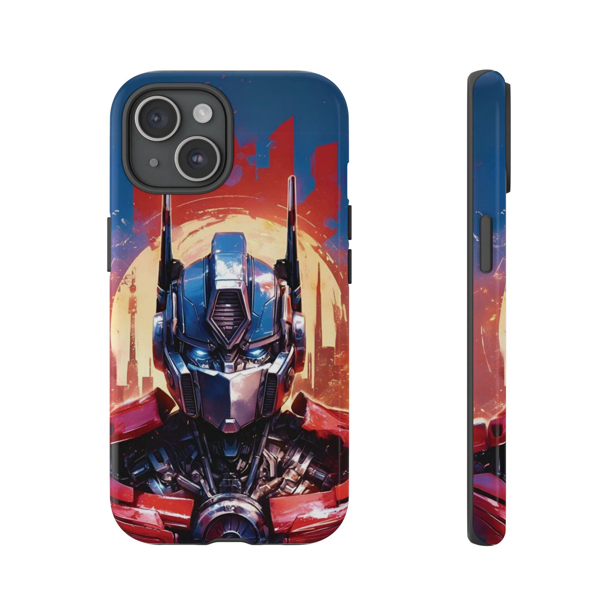 Optimus Prime Transformers Tough Phone Case for iPhone 16, 15, 14, 13 ...