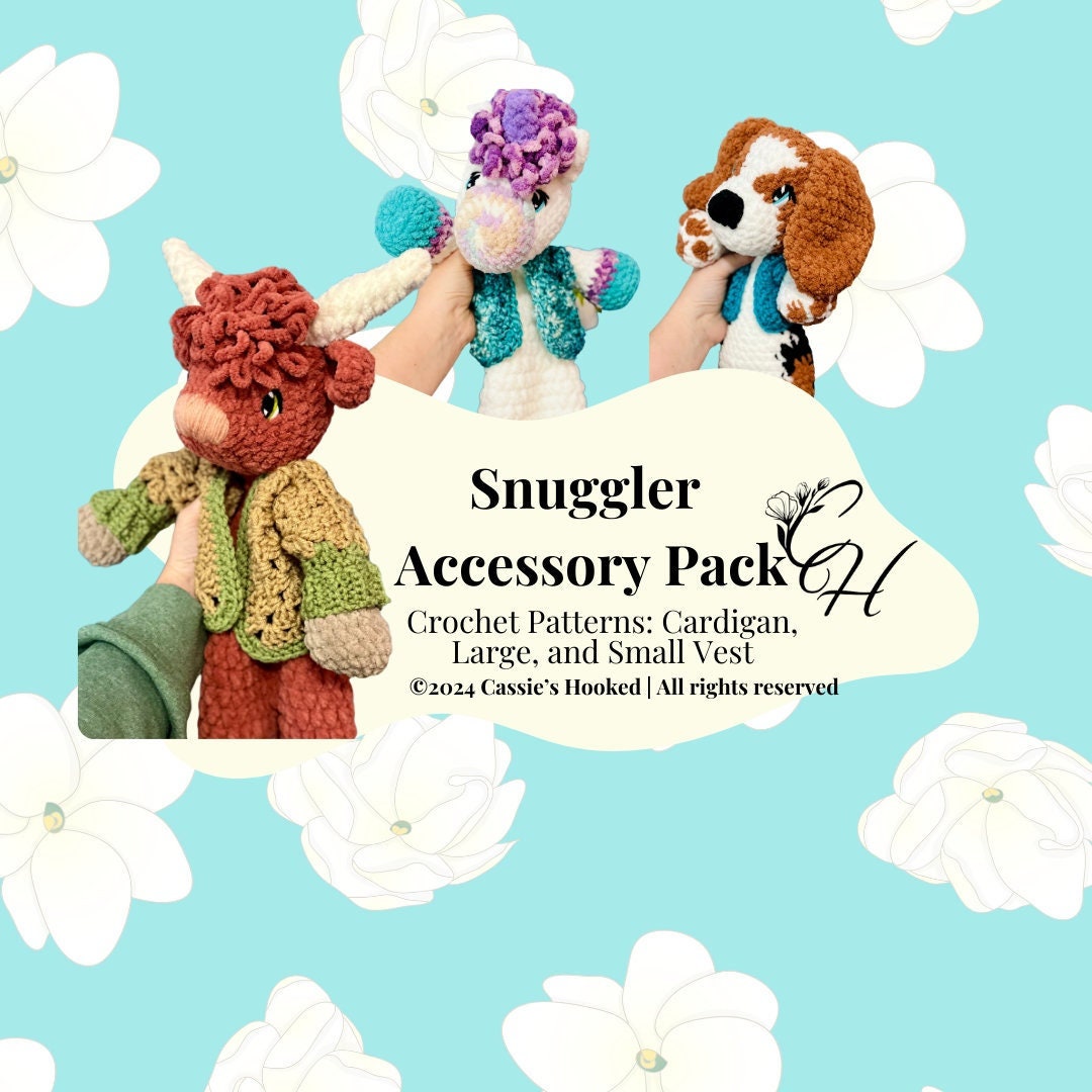 Snuggler Accessory Patterns | Crochet Snuggler Accessory Pattern | Mini ...
