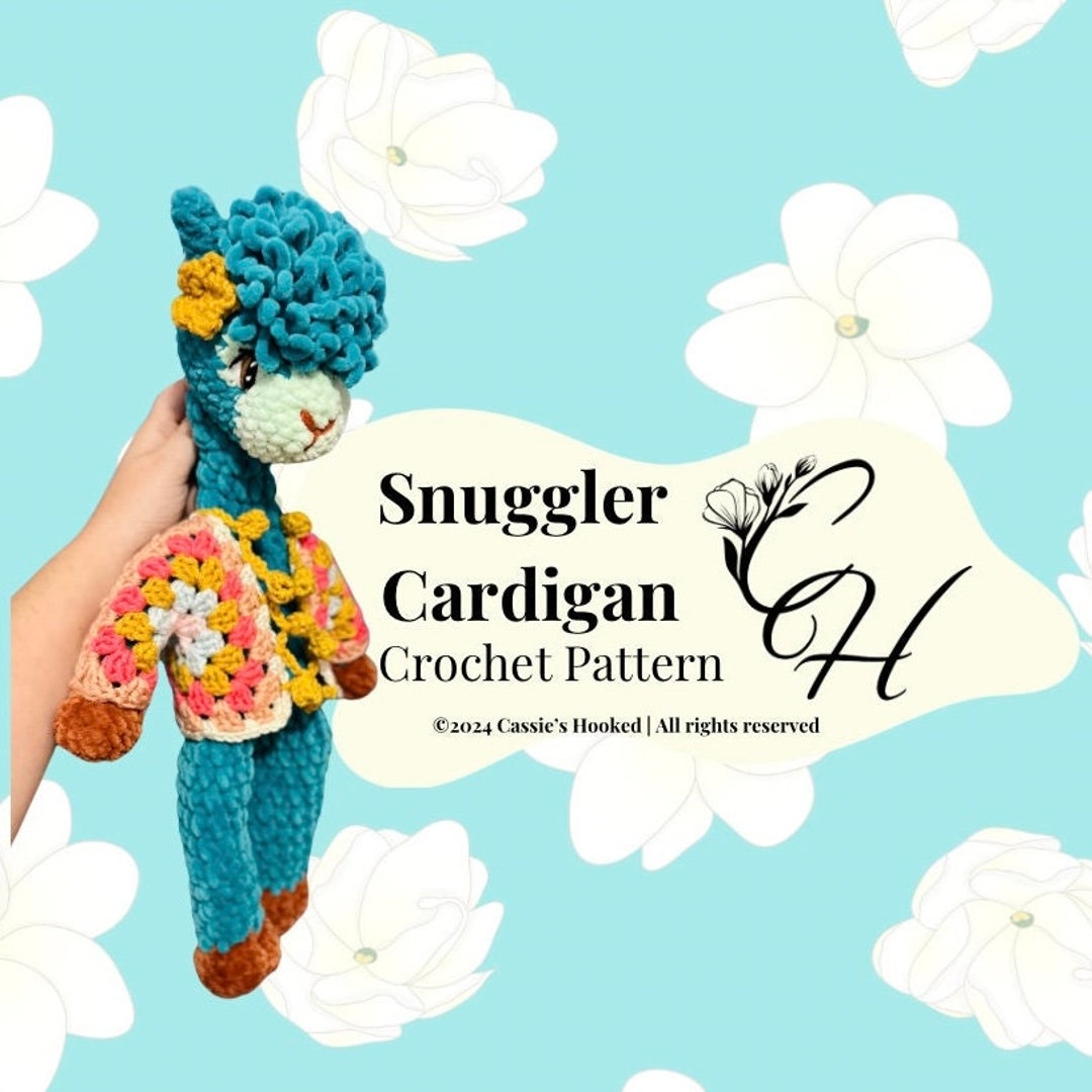 Snuggler Cardigan Pattern | Crochet Snuggler Cardigan Pattern | Mini ...