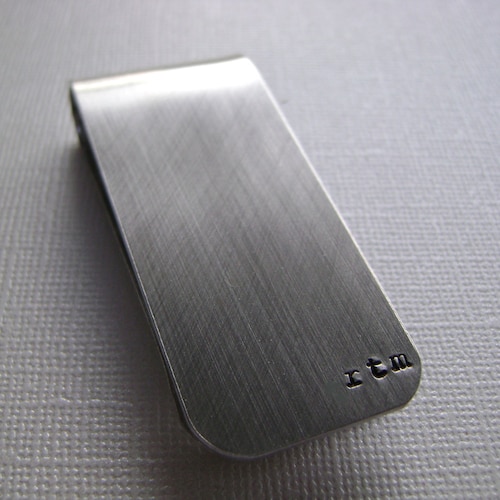 Personalized Money Clip Custom Money Clip Hand Stamped - Etsy