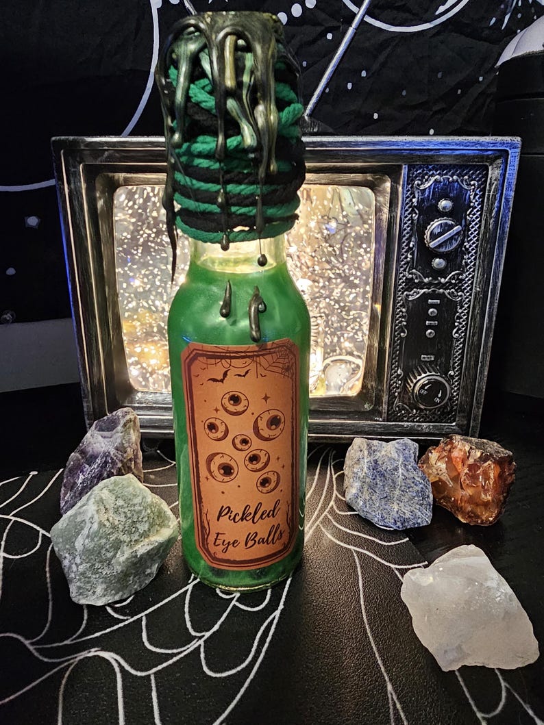 Pickled Eyeballs Potion Bottle - Etsy