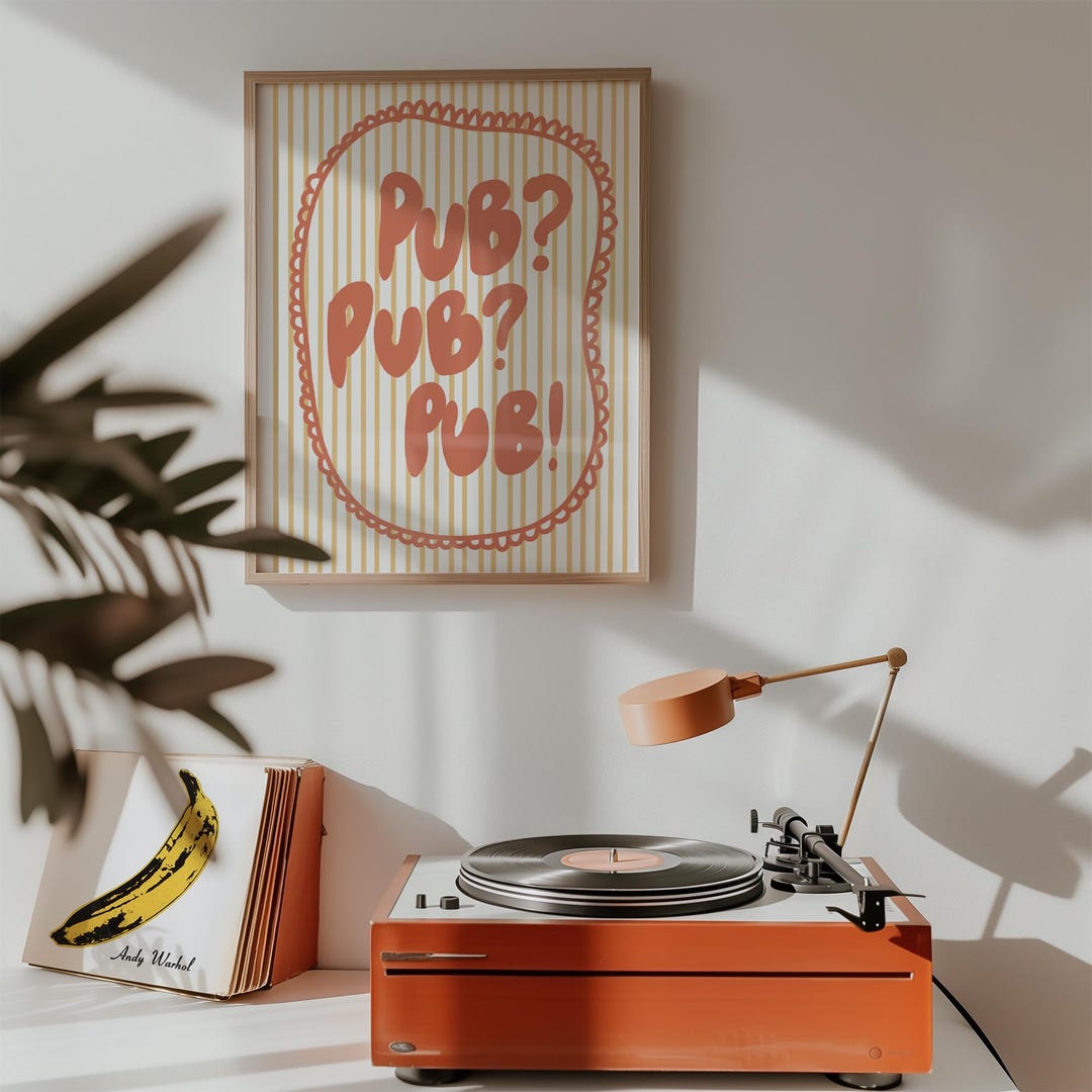 Pub? Pub? Pub! Print | Pub Wall Art, Wall Art Print, Pub Art, - Etsy
