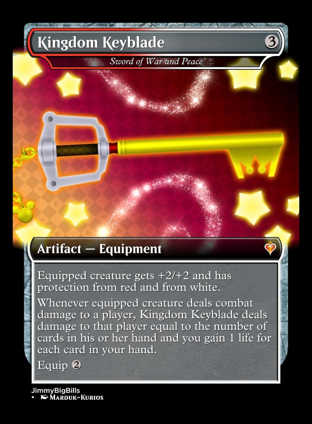 MTG Proxy KH Keyblade Swords Cycle - Etsy