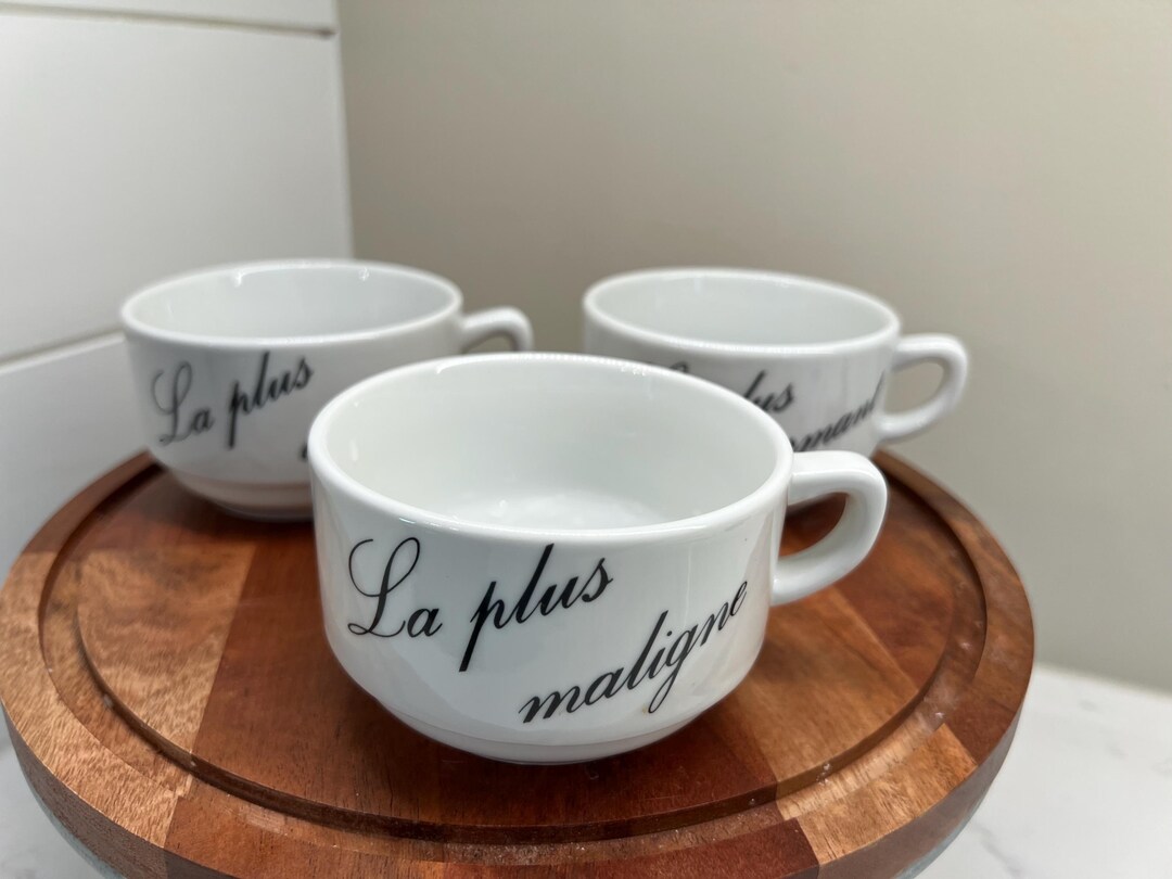 6 APILCO Mugs, Made in France, Vintage Home - Etsy