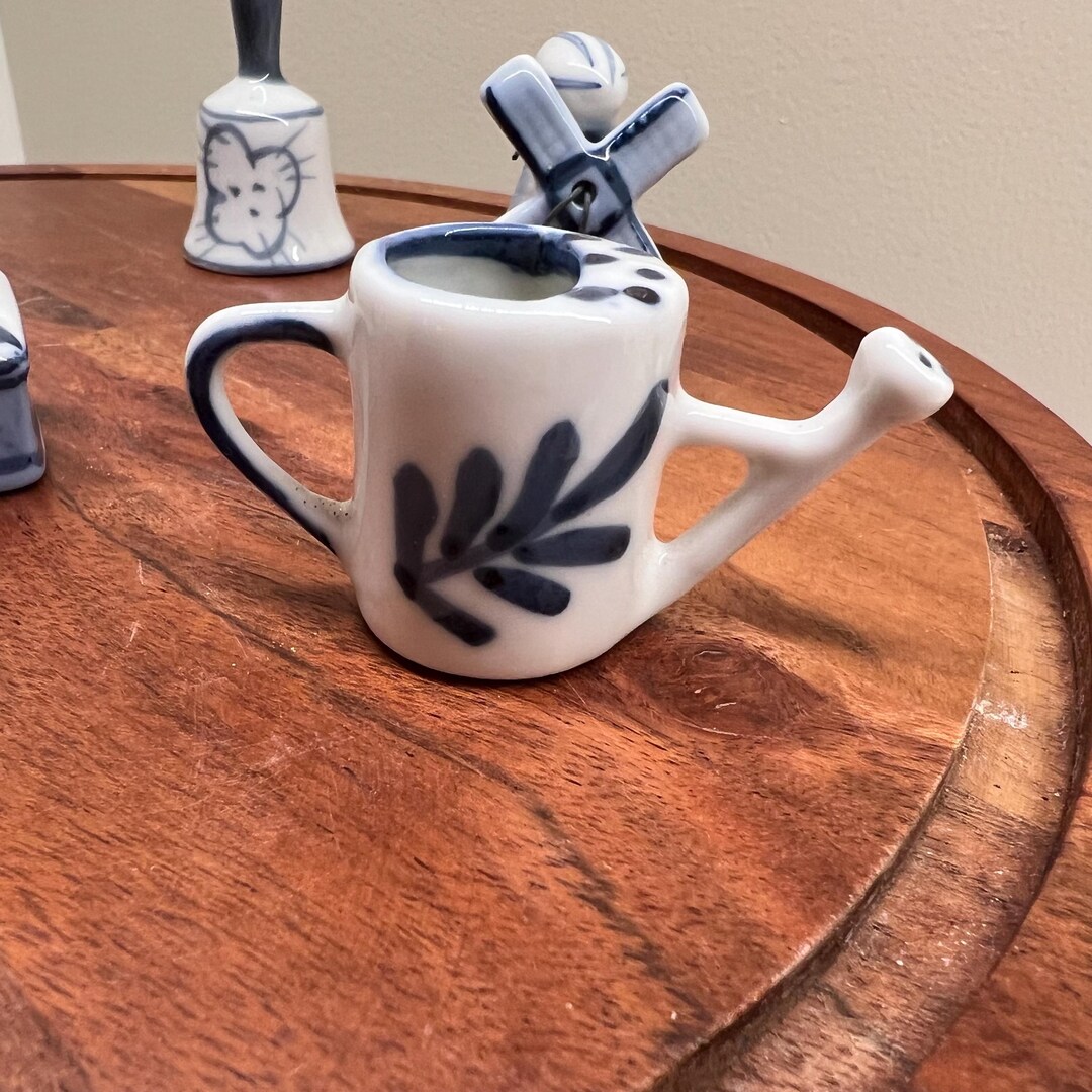 VINTAGE Delft Blue Holland Miniatures. Delfware Blue and White ...