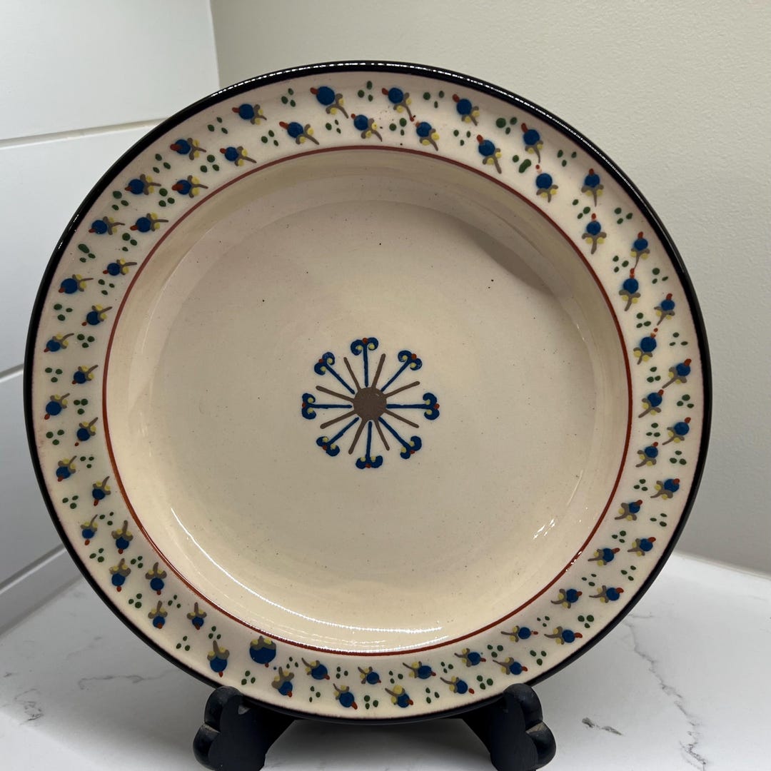 Vintage Heimatwerk Basel Hand Painted Swiss Plate, Decorative Dish - Etsy