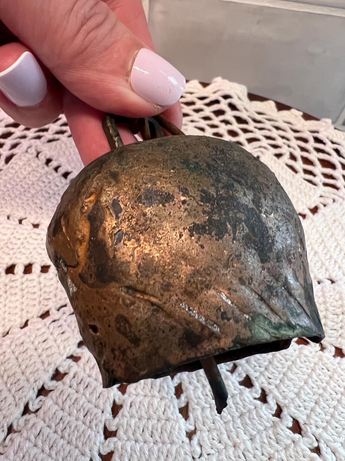 Antique Handmade Cow Bell, Vintage Patina - Etsy