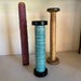 3 Wooden Spools for Decorating, 2 With Thread, One Empty, Farmhouse ...