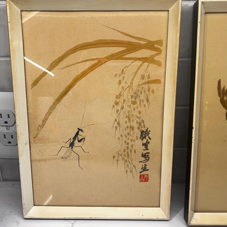 3 Vintage Chinese Print Chi Pai Shih Asian Art Prints, Vintage Asian ...