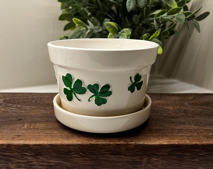 Vintage Inarco Shamrock Planter, Made in Japan - Etsy