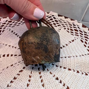 Antique Handmade Cow Bell, Vintage Patina - Etsy