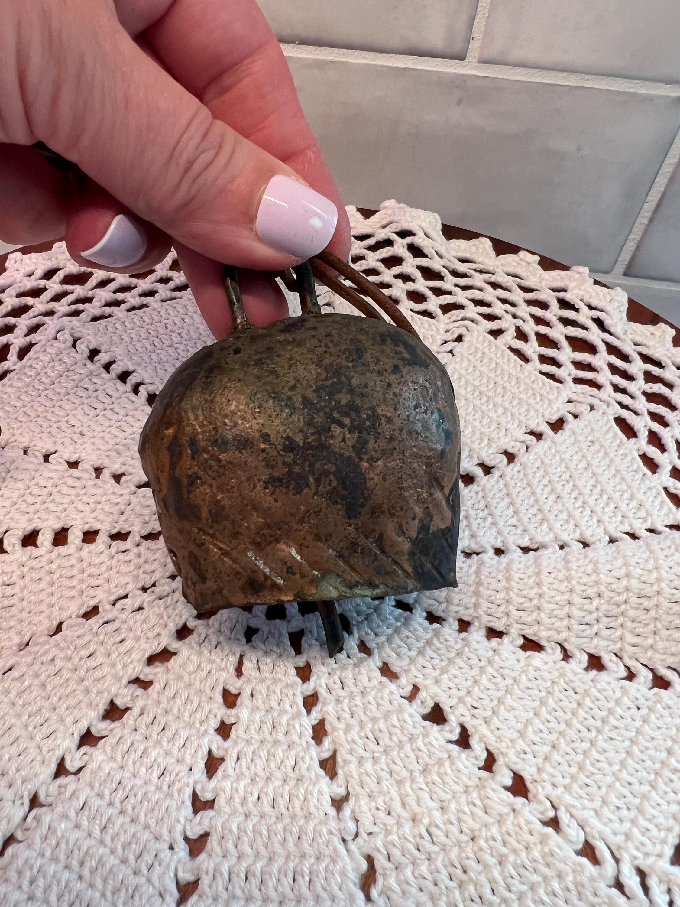 Antique Handmade Cow Bell, Vintage Patina - Etsy