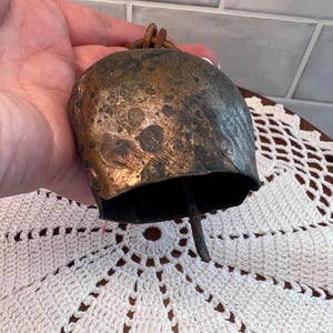 Antique Handmade Cow Bell, Vintage Patina - Etsy