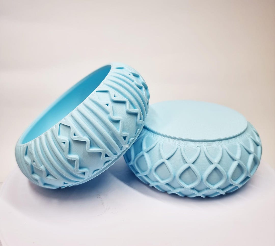 Small Stackable Trinket Bowls | 3d-printed Decorative Bowls With ...