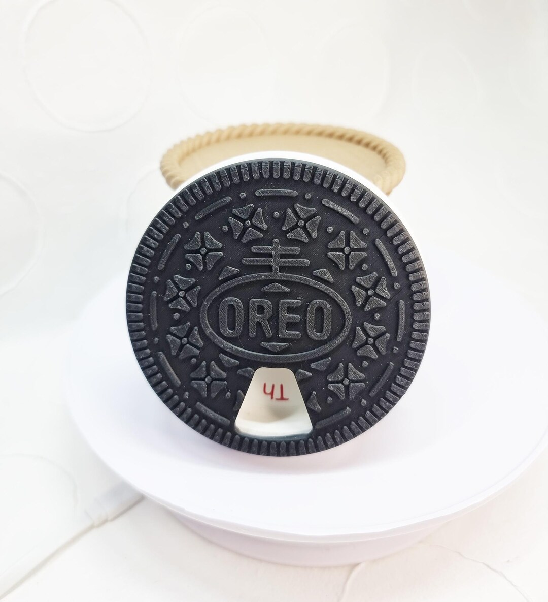 3D Printed oreo Cookie 7-day Pill Dispenser Fun and Functional ...
