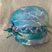 Designer Wool Cap Winter Warm Sky Blue Turquoise Lilac Violet Blue Wet ...