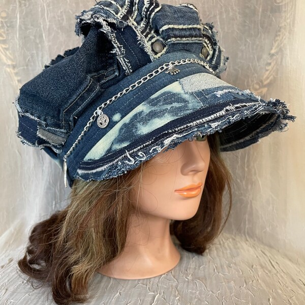 Blue Newsboy Cap - Etsy