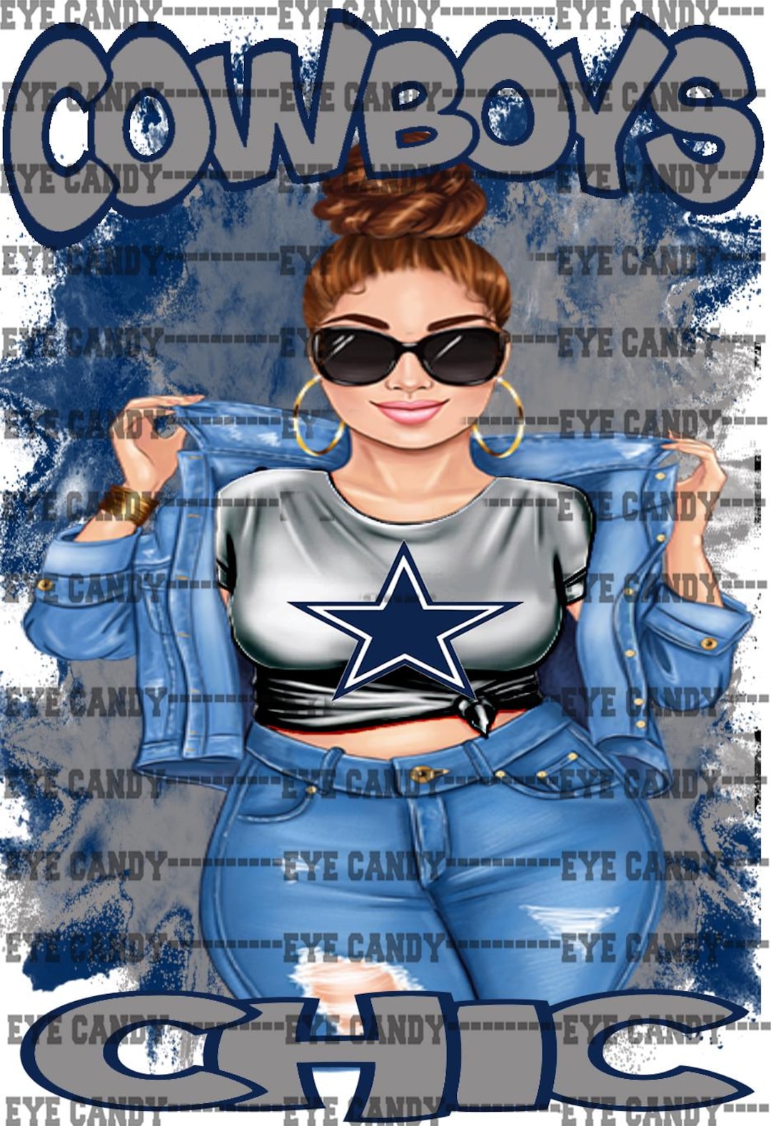 Dallas Chic, Dallas Girl, Dallas Babe, Dallas DTF, Cowboys Chic - Etsy