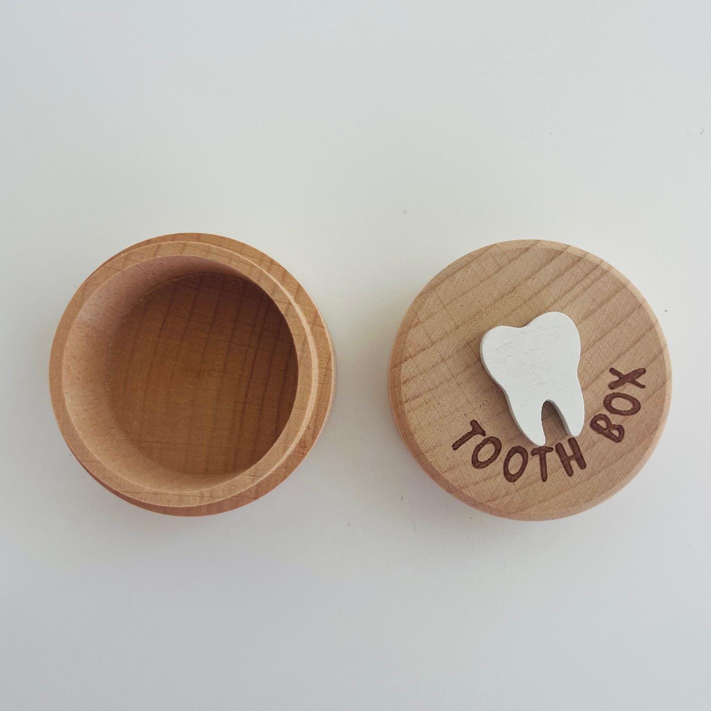 Custom Engraved Tooth Fairy Box With Vinyl Personalization ...