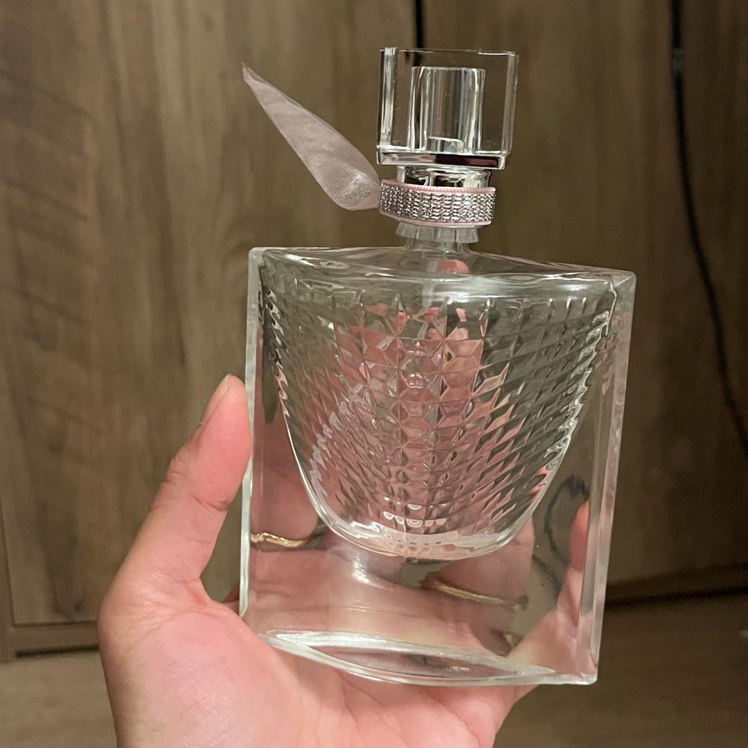 Custom Engraved Glass Perfume Bottle - One-time Use, Non-refillable ...
