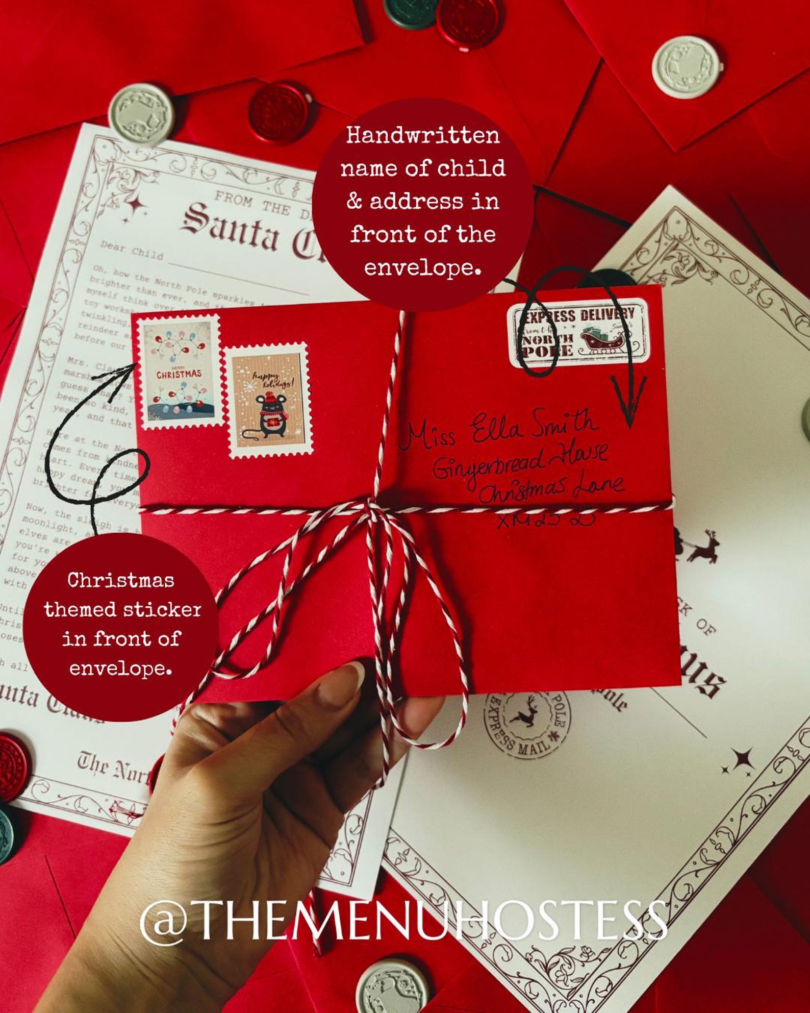 Personalised Santa Letter for Children | North Pole Christmas Mail ...