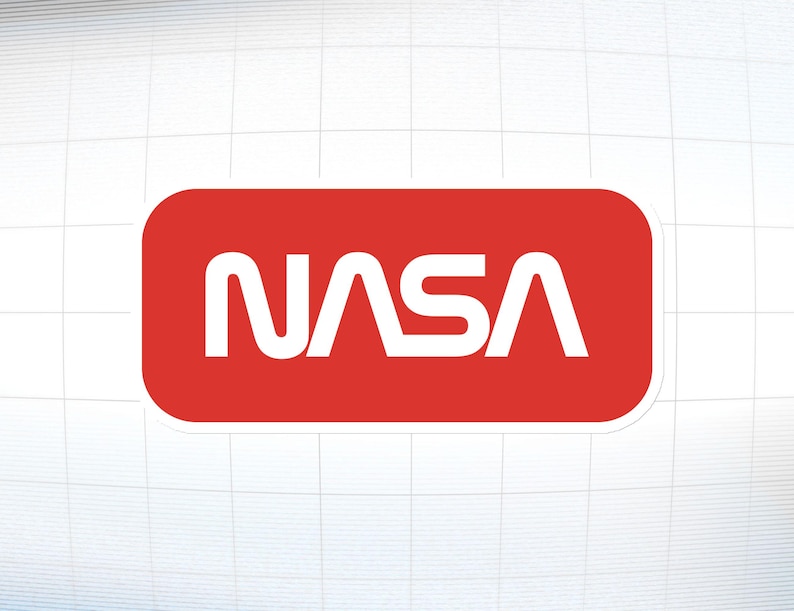 NASA Logo Sticker – Space NASA Enthusiast Gift - Etsy