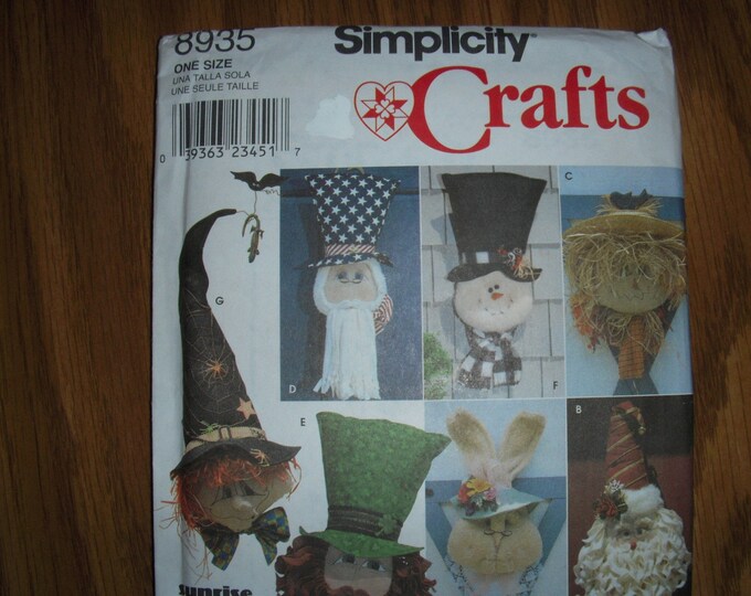 Simplicity Crafts Pattern 8935 - Etsy