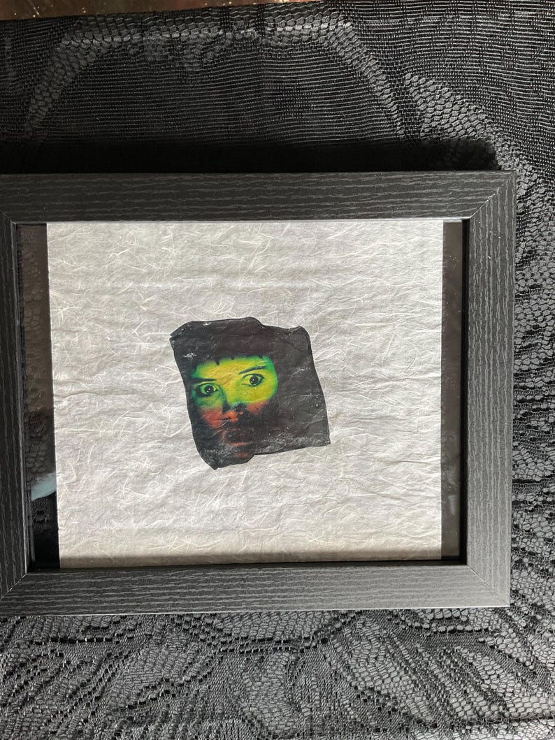 Lydia Deetz Emulsified Polaroid Art – Transparent Rice Paper Print in ...