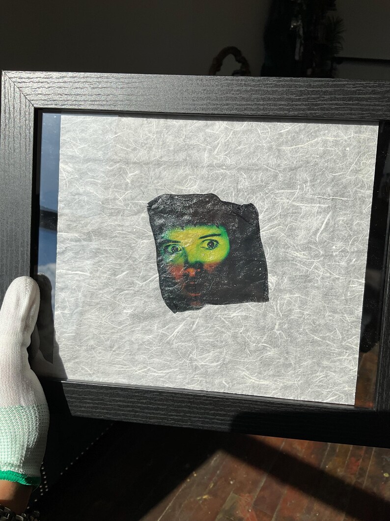 Lydia Deetz Emulsified Polaroid Art – Transparent Rice Paper Print in ...