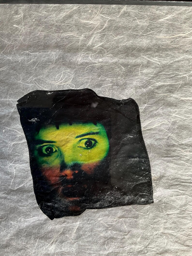 Lydia Deetz Emulsified Polaroid Art – Transparent Rice Paper Print in ...