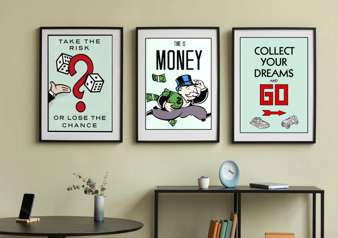 Monopoly Posters - Etsy