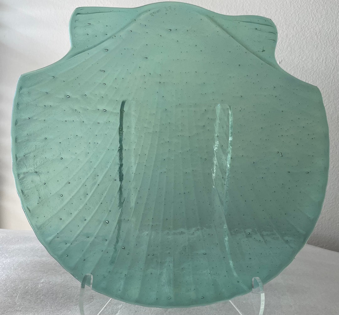 Scallop Shell, Scallop Shell Plates, Ocean Theme Plates, Sea Shells - Etsy