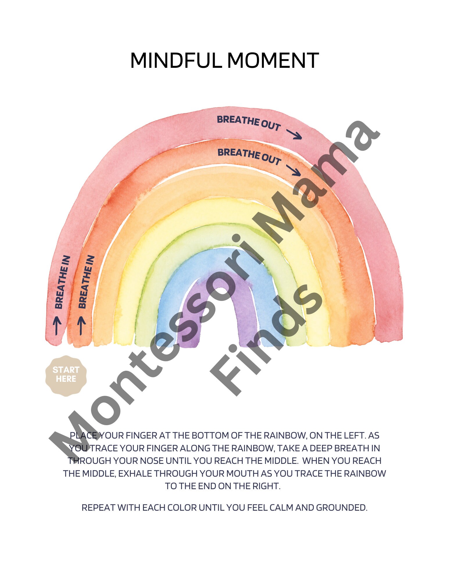 Digital Montessori Morning Menu - Etsy