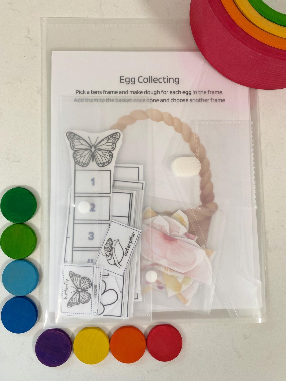Spring Montessori Activity Pack - Etsy