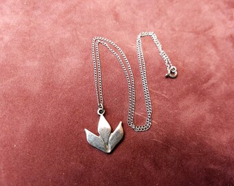 Flame pendant | Etsy