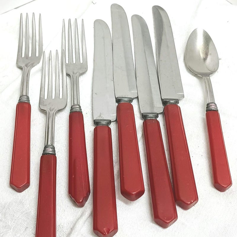 Bakelite Flatware - Etsy