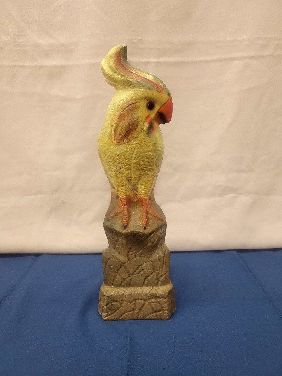 Vintage Chalkware Cockatoo Parrot Bird Carnival Fair Prize - Etsy