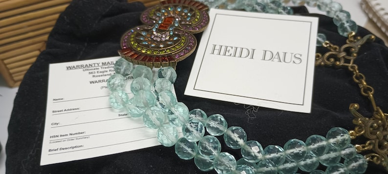 Eidi Daus Warranty Card