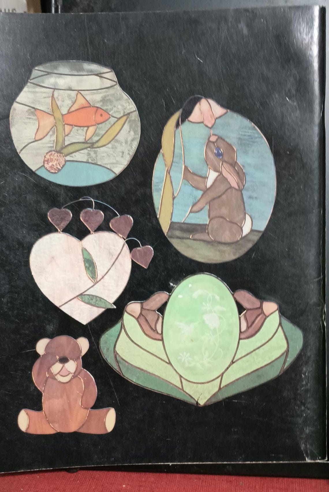 Patterns for Stained Glass Fans, Bevels, Ovals by Eva Battoe, 72 ...