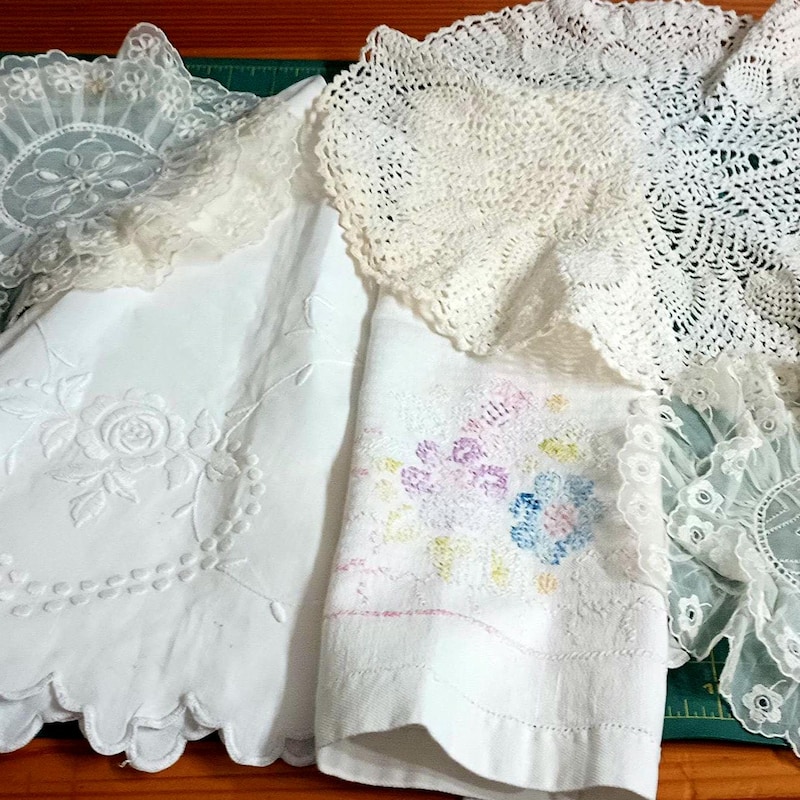 Repurposed Doily - Etsy