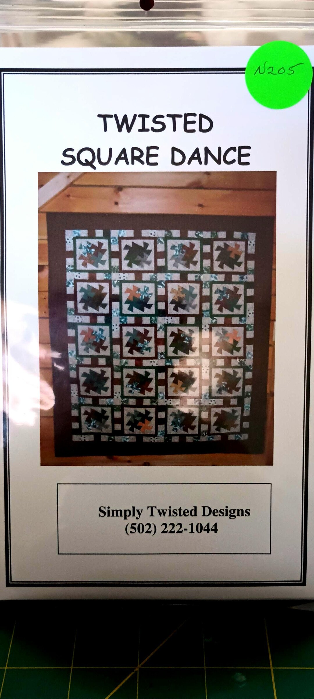 Simply Twisted Designs Twisted Square Dance Quilt Wall Hanging 59x71 ...