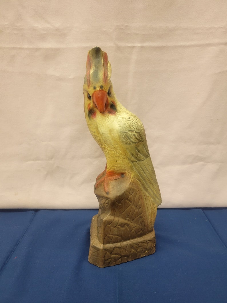 Vintage Chalkware Cockatoo Parrot Bird Carnival Fair Prize - Etsy
