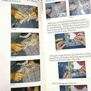 Kathleen's Fabric Locker Hooking Advanced Techniques, Signed by Author ...