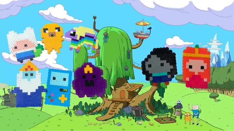 Adventure Time Perler Beads - Etsy