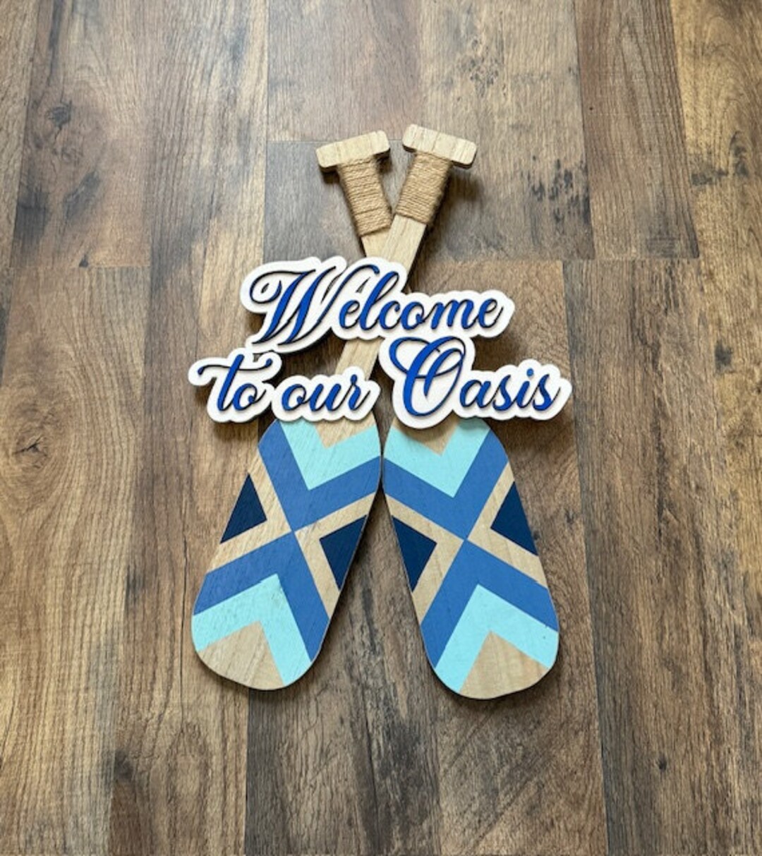 Welcome to Our Oasis Wall Decor - Etsy